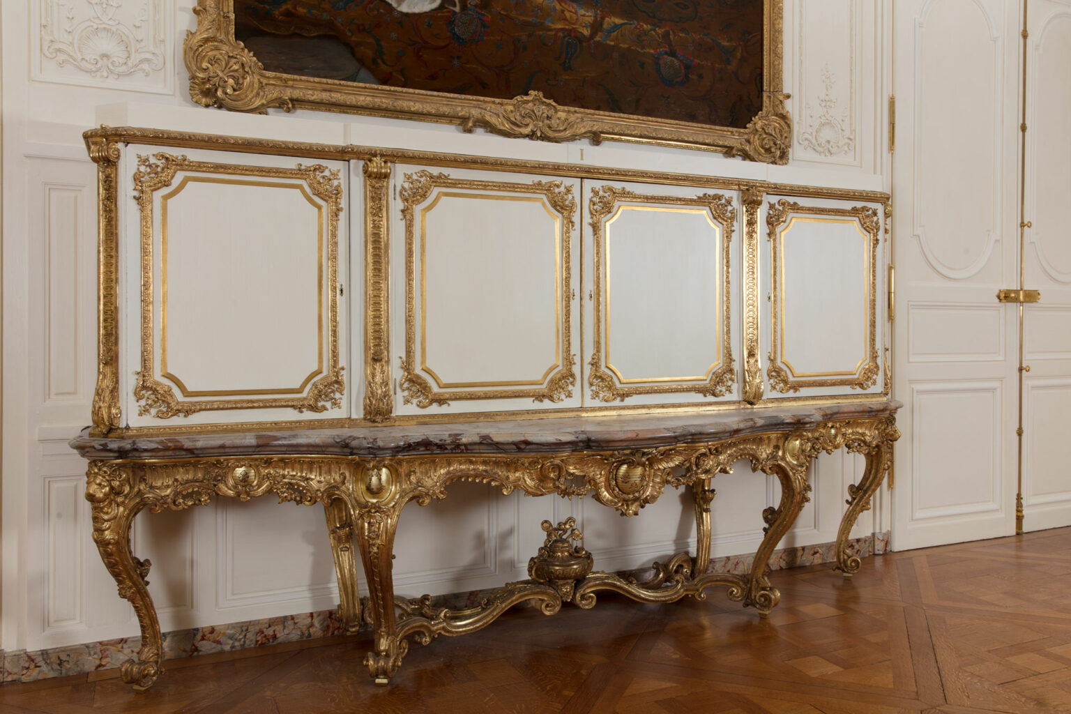 BnF – Quadrilatère Richelieu – Salon Louis XV – Atelier Mariotti